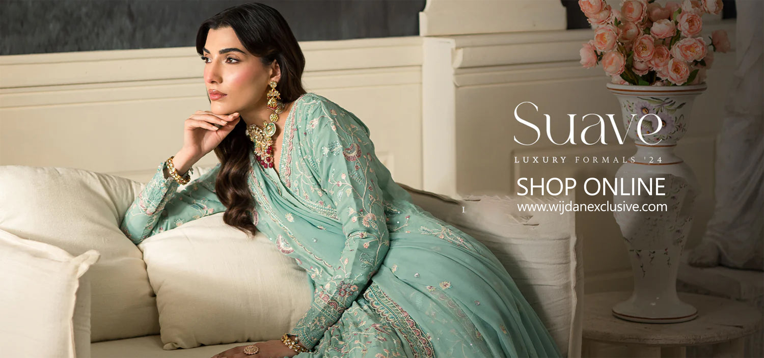 Wijdan Exclusive Fabric Online Store | Designer dresses