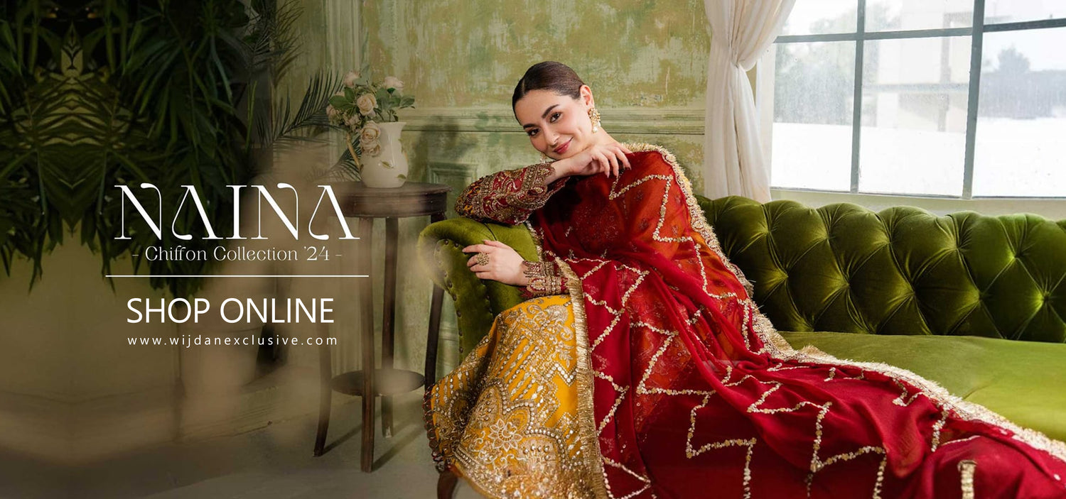 Wijdan Exclusive Fabric Online Store | Designer dresses